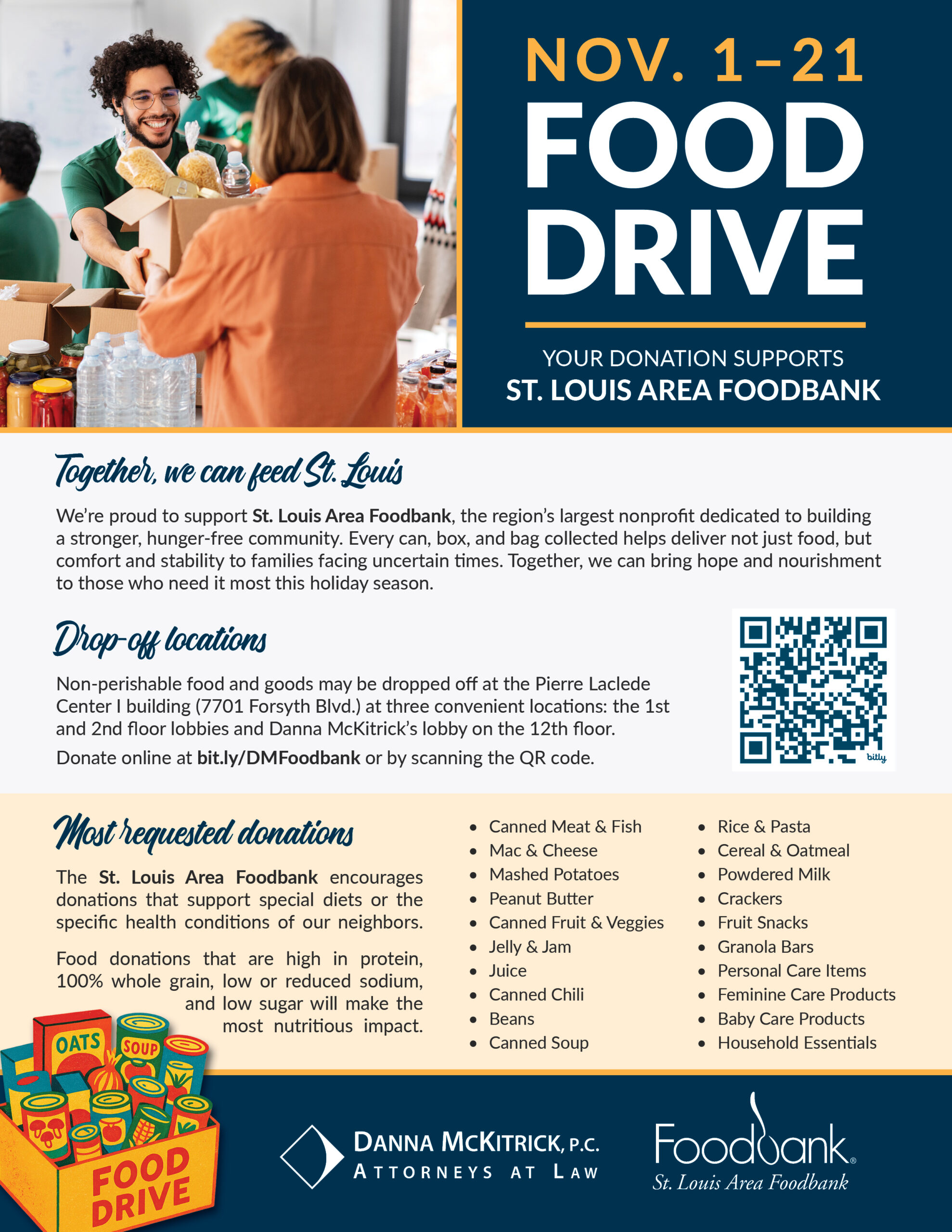 Community Giving & Local Impact | Danna McKitrick, P.C.